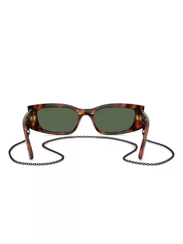 VOGUE EYEWEAR Chain-detail Rectangle Sunglasses