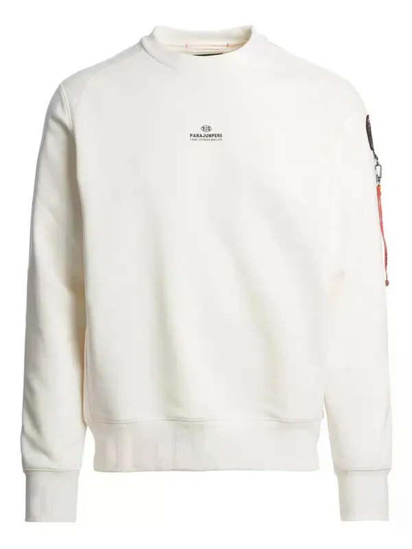 PARAJUMPERS Logo-detail Sweatshirt - White