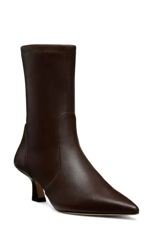 STUART WEITZMAN Vinnie Bootie 50 - Walnut