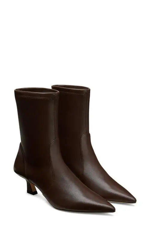 STUART WEITZMAN Vinnie Bootie 50 - Walnut