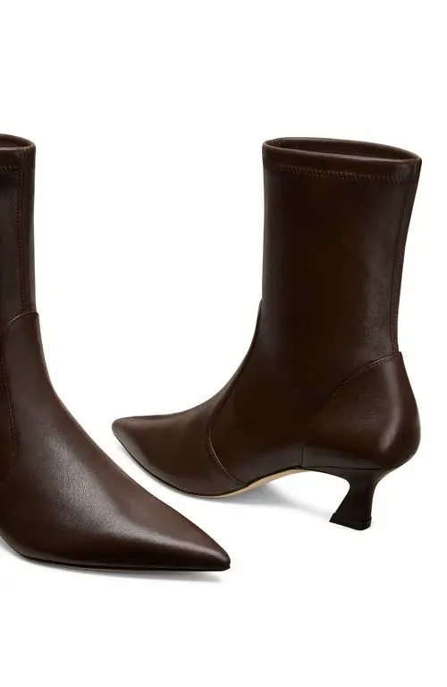 STUART WEITZMAN Vinnie Bootie 50 - Walnut