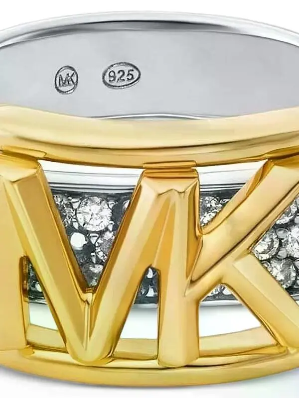 Michael Kors Empire-logo Pavé Ring