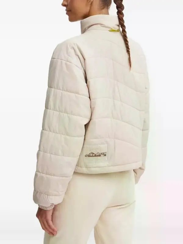 Columbia Quilted Cropped Puffer Jacket - Neutrals