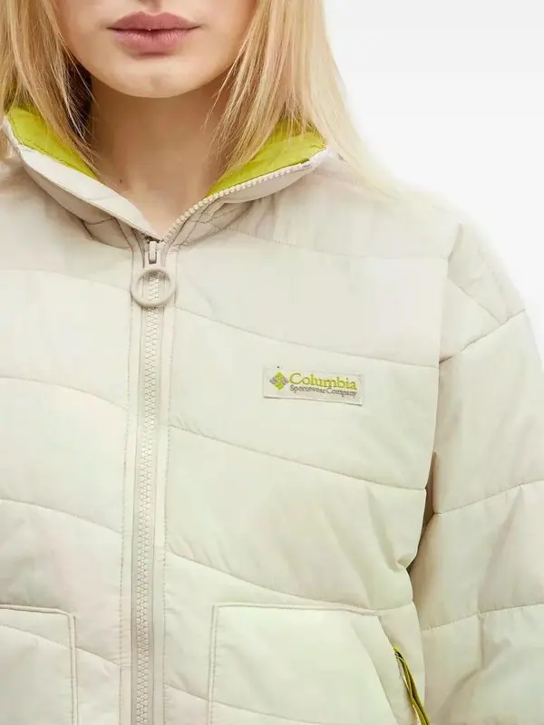 Columbia Quilted Cropped Puffer Jacket - Neutrals