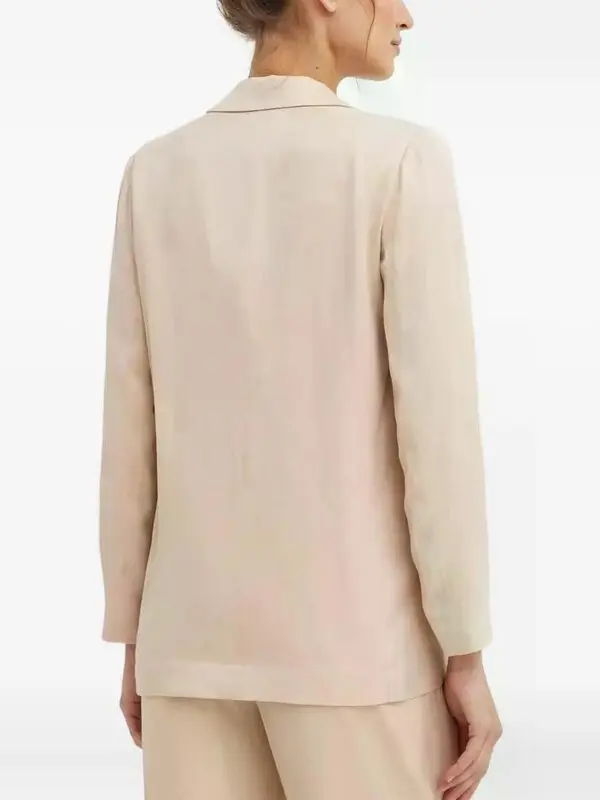 Sisley Notched Single-button Blazer