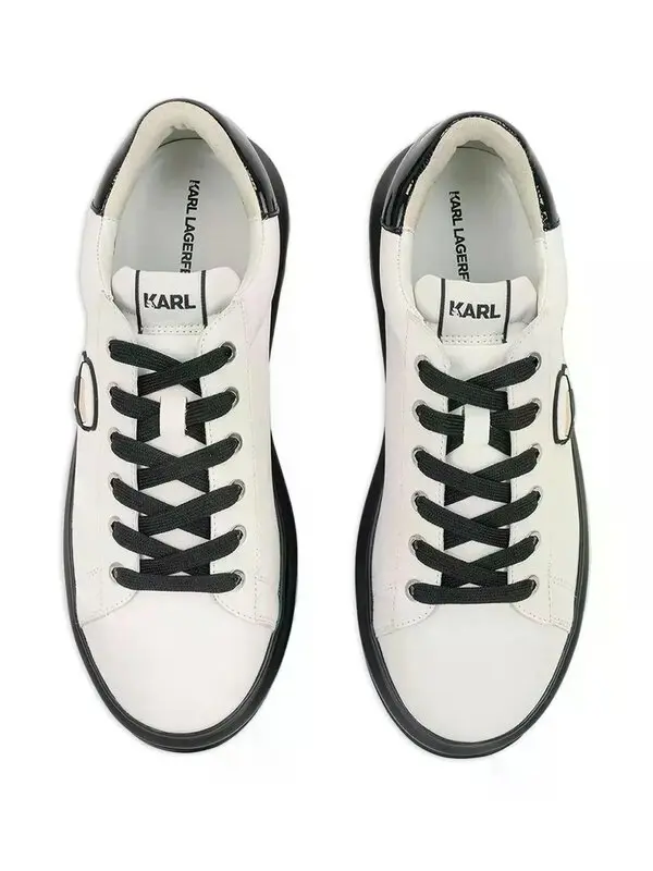 Karl Lagerfeld Logo Platform Sneakers