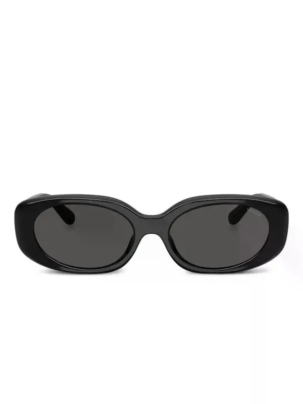 COACH® Oval-frame Sunglasses - Black