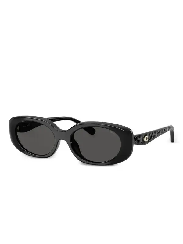 COACH Oval-frame Sunglasses - Black