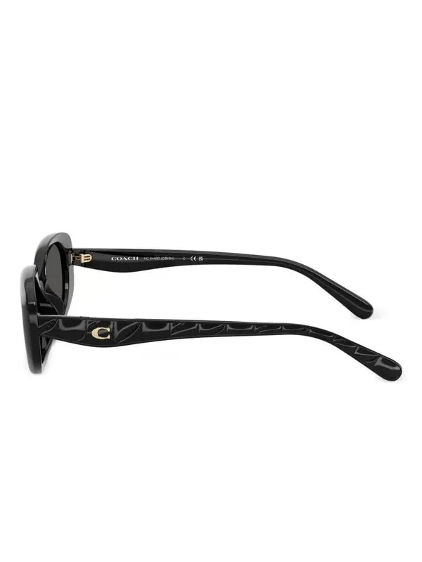 COACH Oval-frame Sunglasses - Black