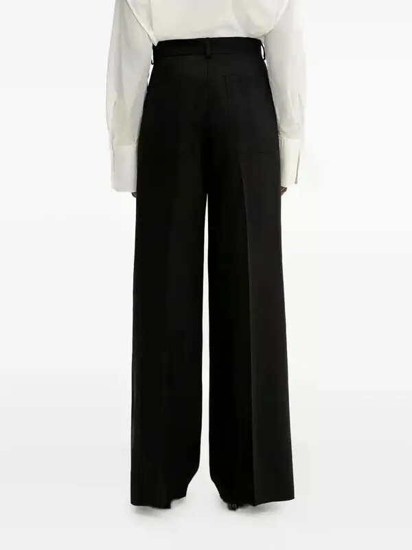 Sportmax Pleated Wide Leg Trousers