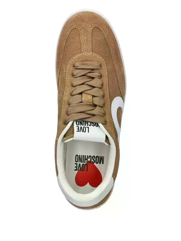 Moschino Heart Suede Sneakers