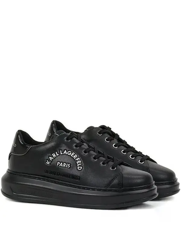 Karl Lagerfeld Logo Platform Sneakers