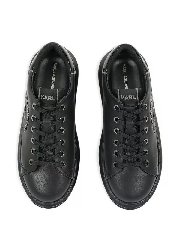 Karl Lagerfeld Logo Platform Sneakers