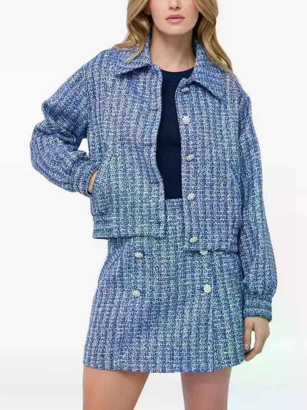 CUSTOMMADE Tweed Embellished Jacket
