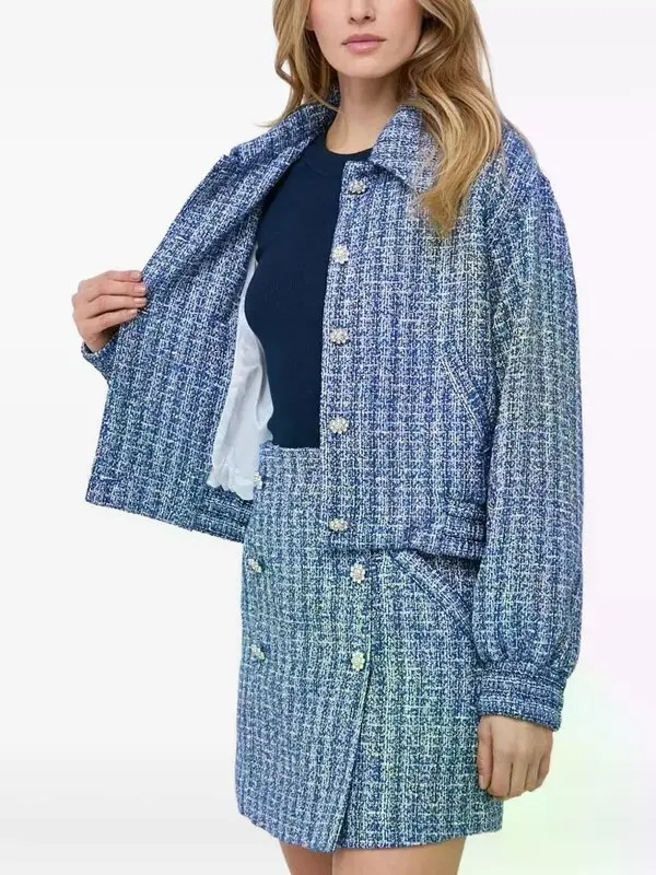 CUSTOMMADE Tweed Embellished Jacket