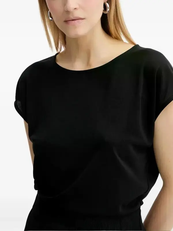 Marc O'polo Pleated Cap-sleeve Dress
