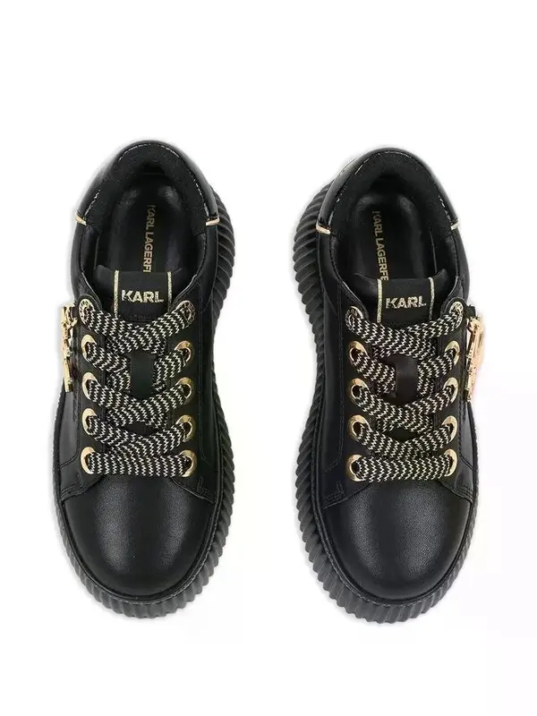 Karl Lagerfeld Ikon Logo-plaque Platform Sneakers