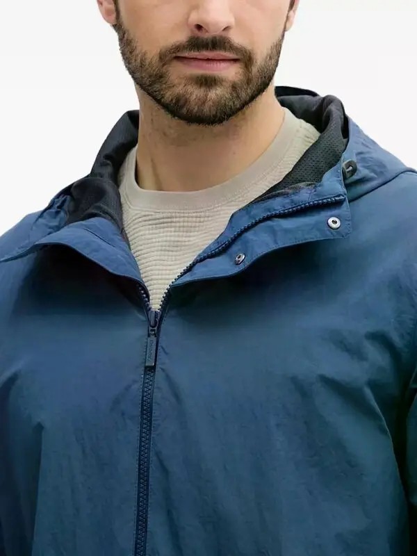 Barbour Hooded Jacket - Blue