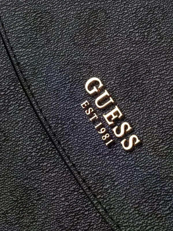 Guess Logo-plaque Chain-strap Satchel