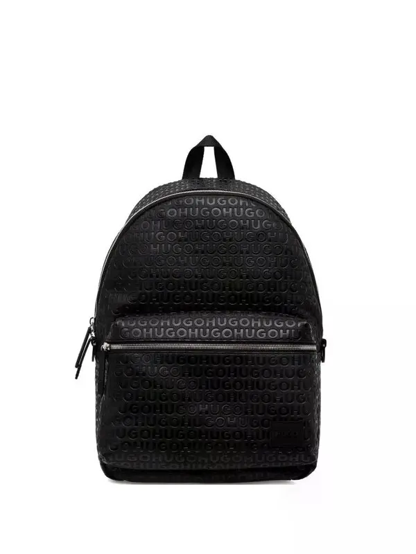 Hugo Ethon Embossed Logo Backpack
