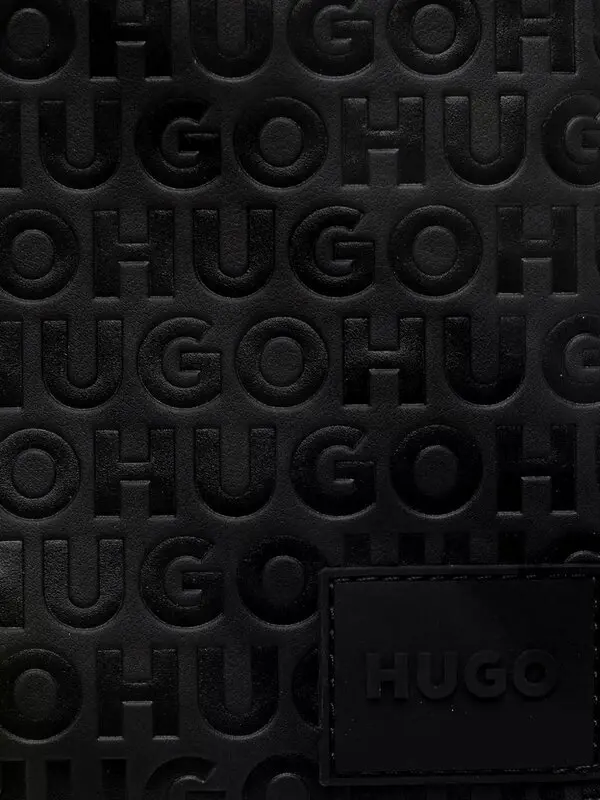 Hugo Ethon Embossed Logo Backpack