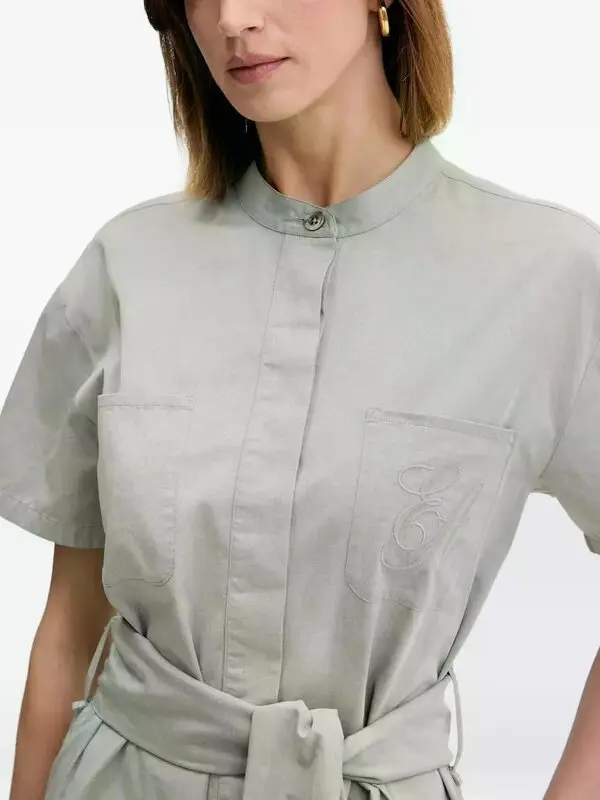 Emporio Armani Belted Mini Dress