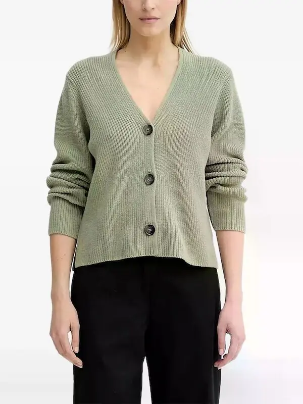 Marc O'polo Ribbed Knit Cardigan