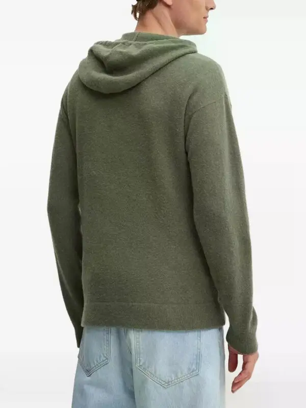 American Vintage Raxow Long-sleeve Hoodie - Green