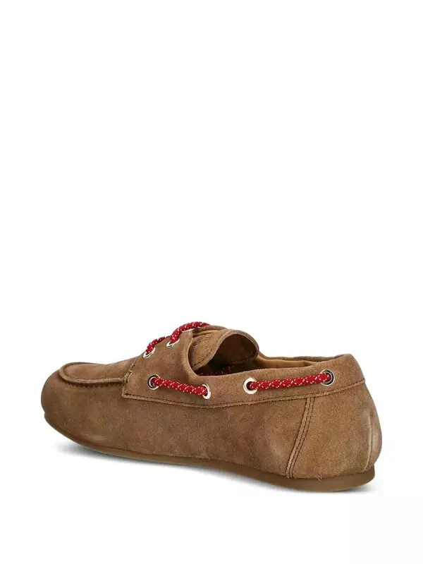 Moschino Suede Loafers