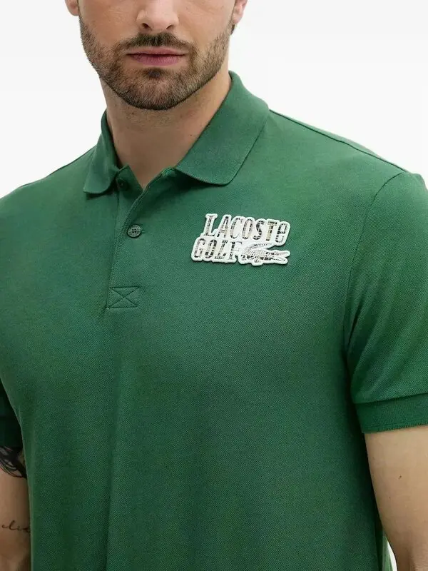 Lacoste Crocodile-patch Short-sleeved Polo Shirt