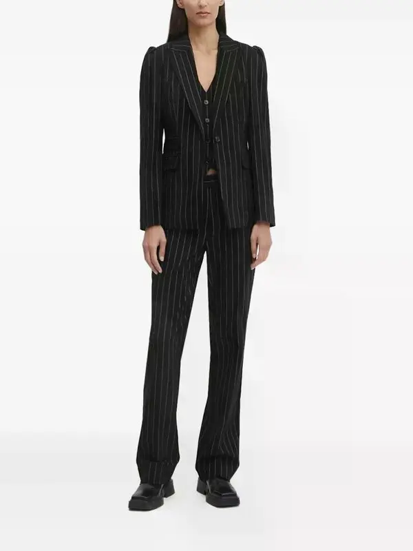 BRUUNS BAZAAR Pinstripe Buttoned Vest