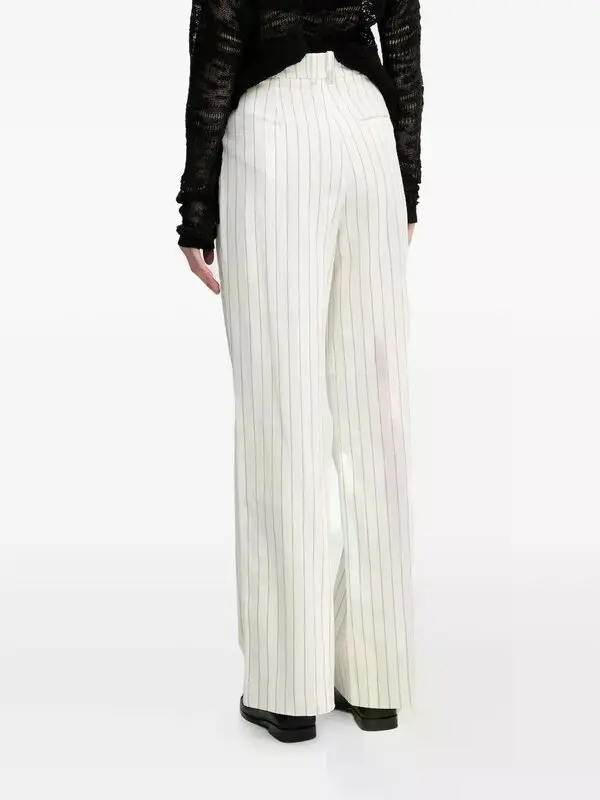 PEDRO DEL HIERRO Pinstripe Straight Leg Trousers