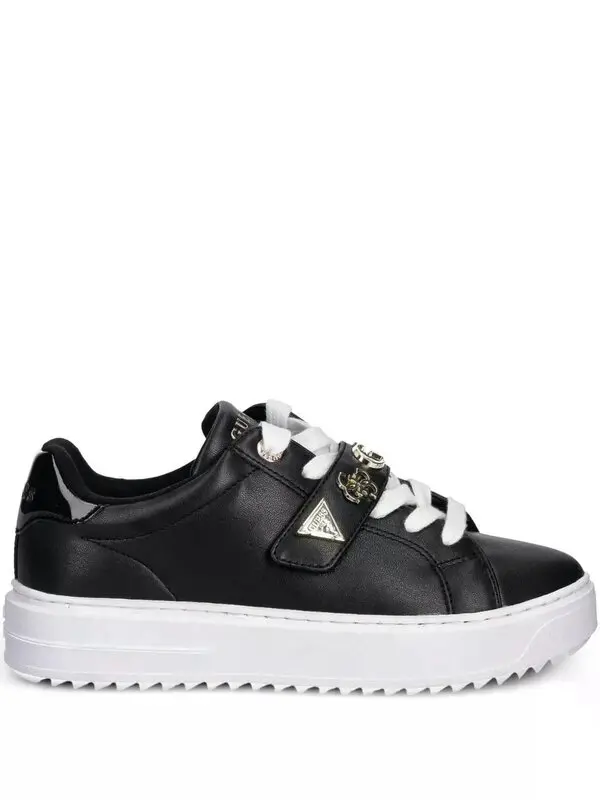 Guess Logo-plaque Strap Sneakers