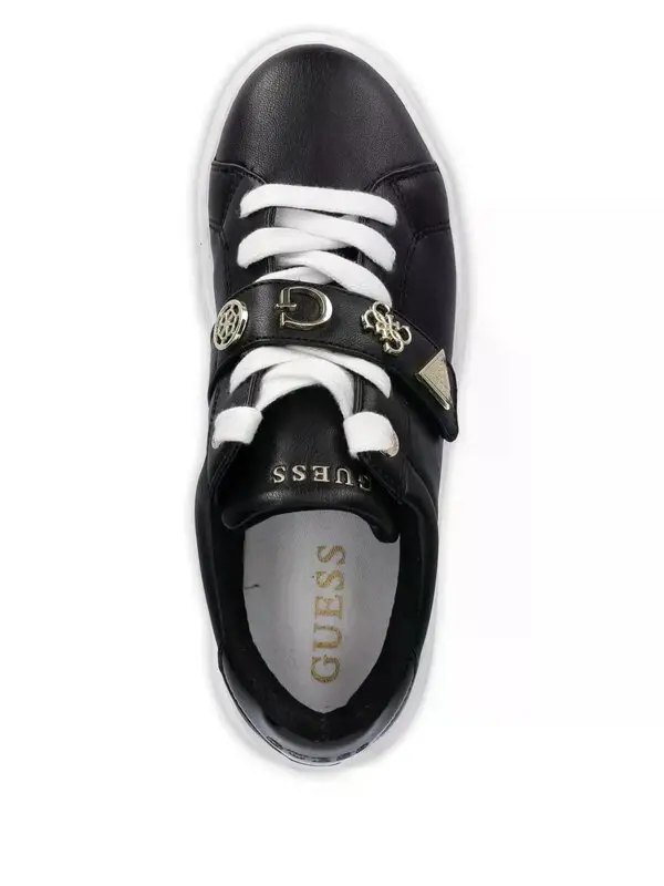 Guess Logo-plaque Strap Sneakers