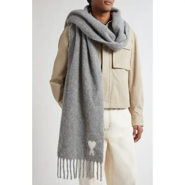 Ami Laine Scarf - Gris