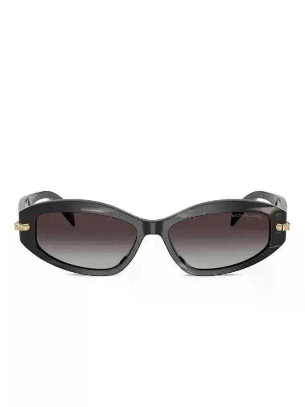 Michael Kors Geometric-frame Sunglasses - Grey