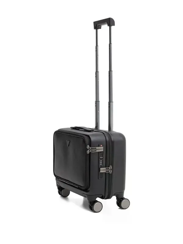 Guess Logo-plaque Wheeled Luggage