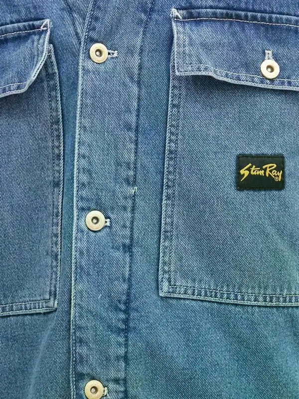 STAN RAY Flap-pocket Denim Jacket - Blue