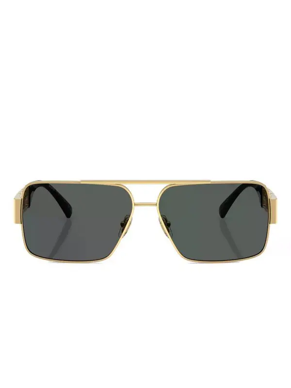 Versace Pilot Sunglasses - Gold