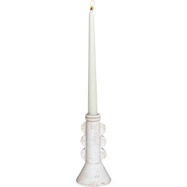 MESO GOODS Raya Candle Holder - White