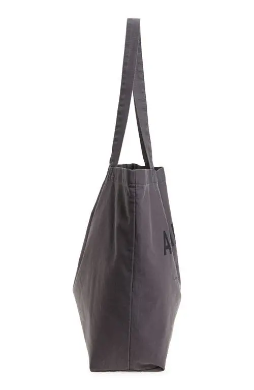 ALLSAINTS Cotton Canvas Tote - Sunil Blue