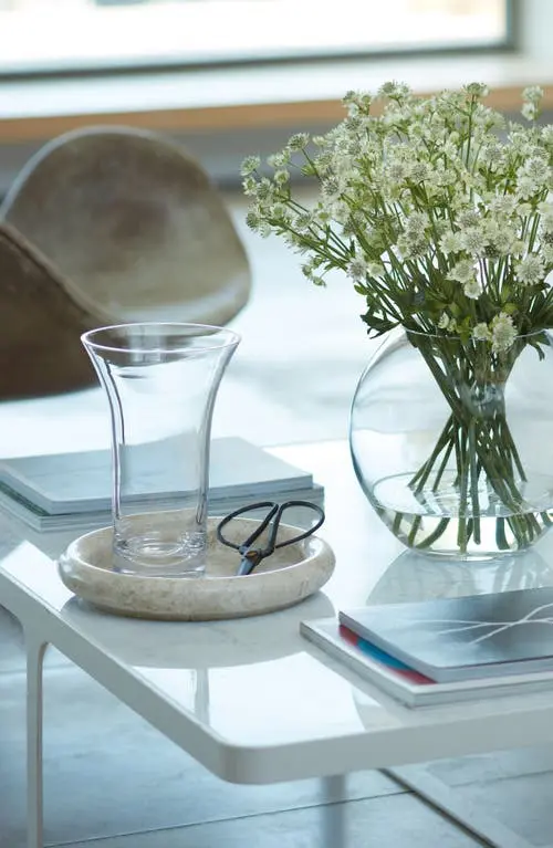 LSA Flower Flared Bouquet Glass Vase