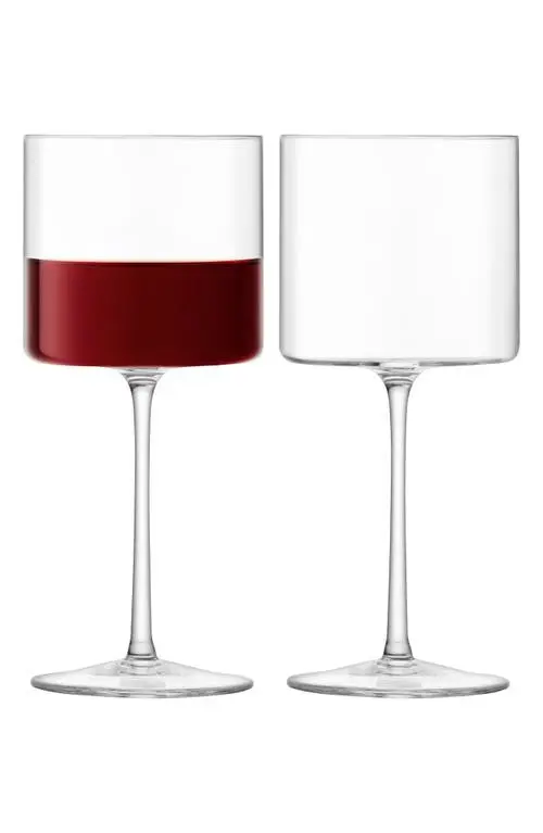 LSA Otis Set Of 2 Red Wine Glasses