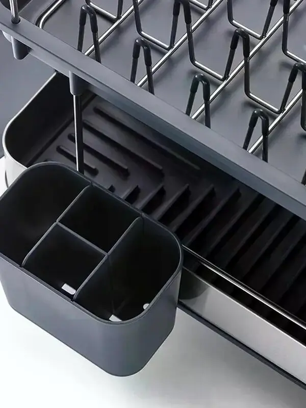 JOSEPH JOSEPH Excel™ Two-tier Stainless-steel Dish Rack