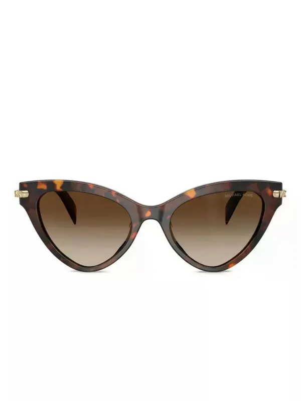 Michael Kors Tortoiseshell Cat-eye Sunglasses - Green