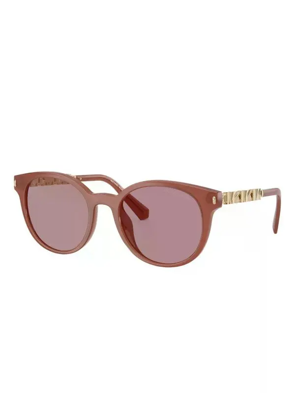 Michael Kors Logo-plaque Round Sunglasses