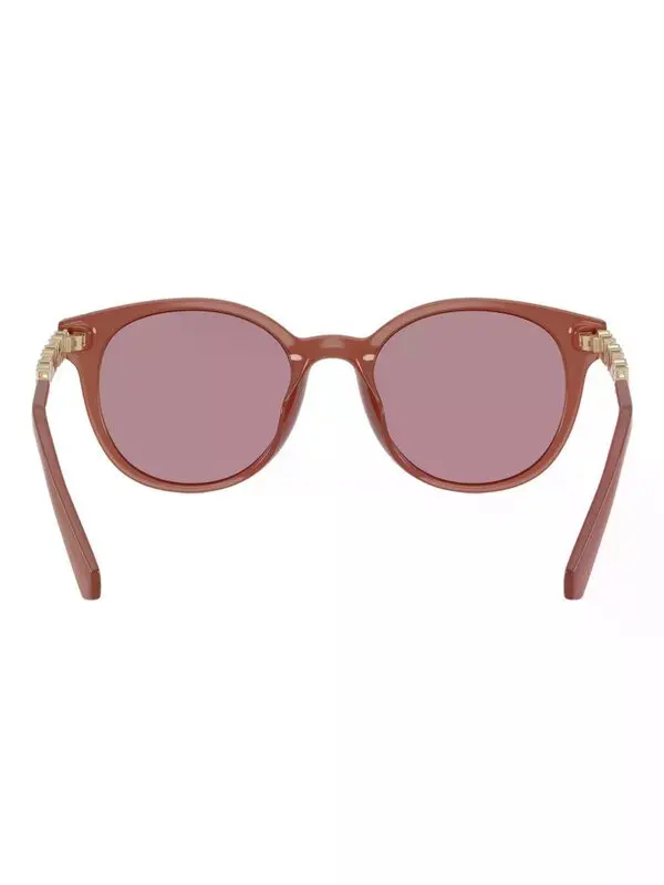 Michael Kors Logo-plaque Round Sunglasses