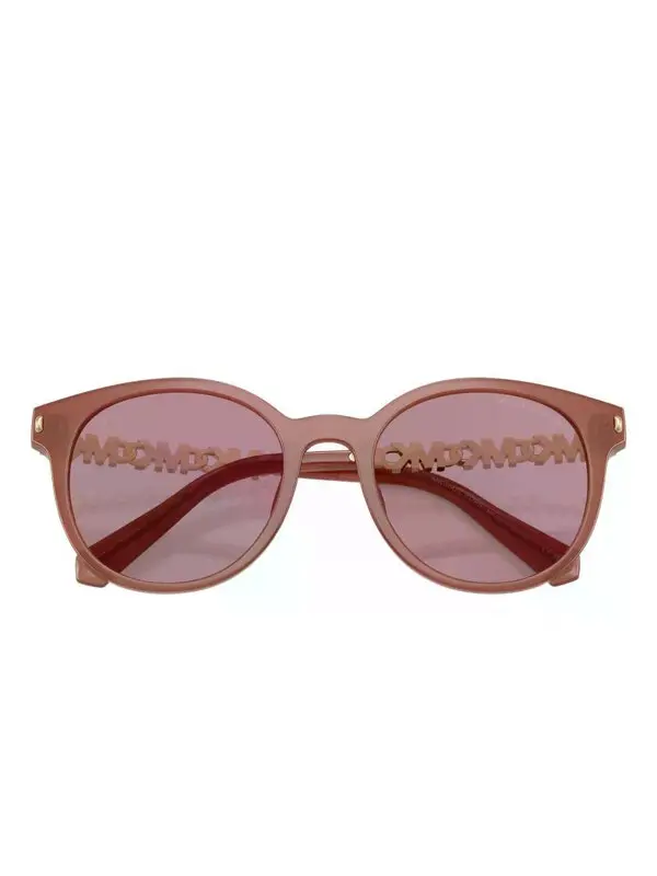 Michael Kors Logo-plaque Round Sunglasses