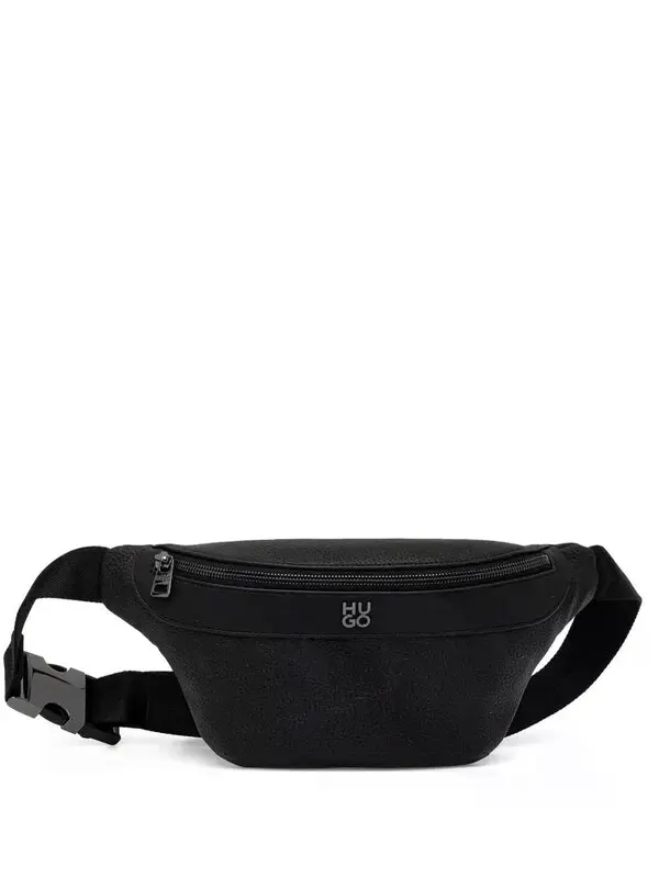 Hugo Logo-detail Belt Bag - Black
