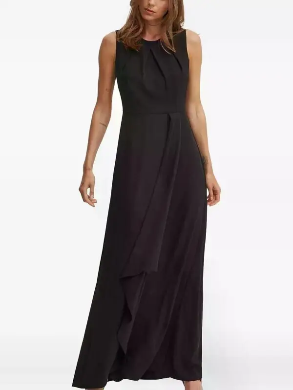 SANDRO FERRONE Pleated Maxi Dress
